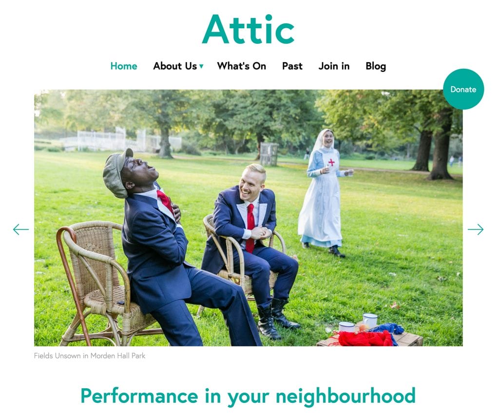 Attic Theatre Company - Tim Jukes